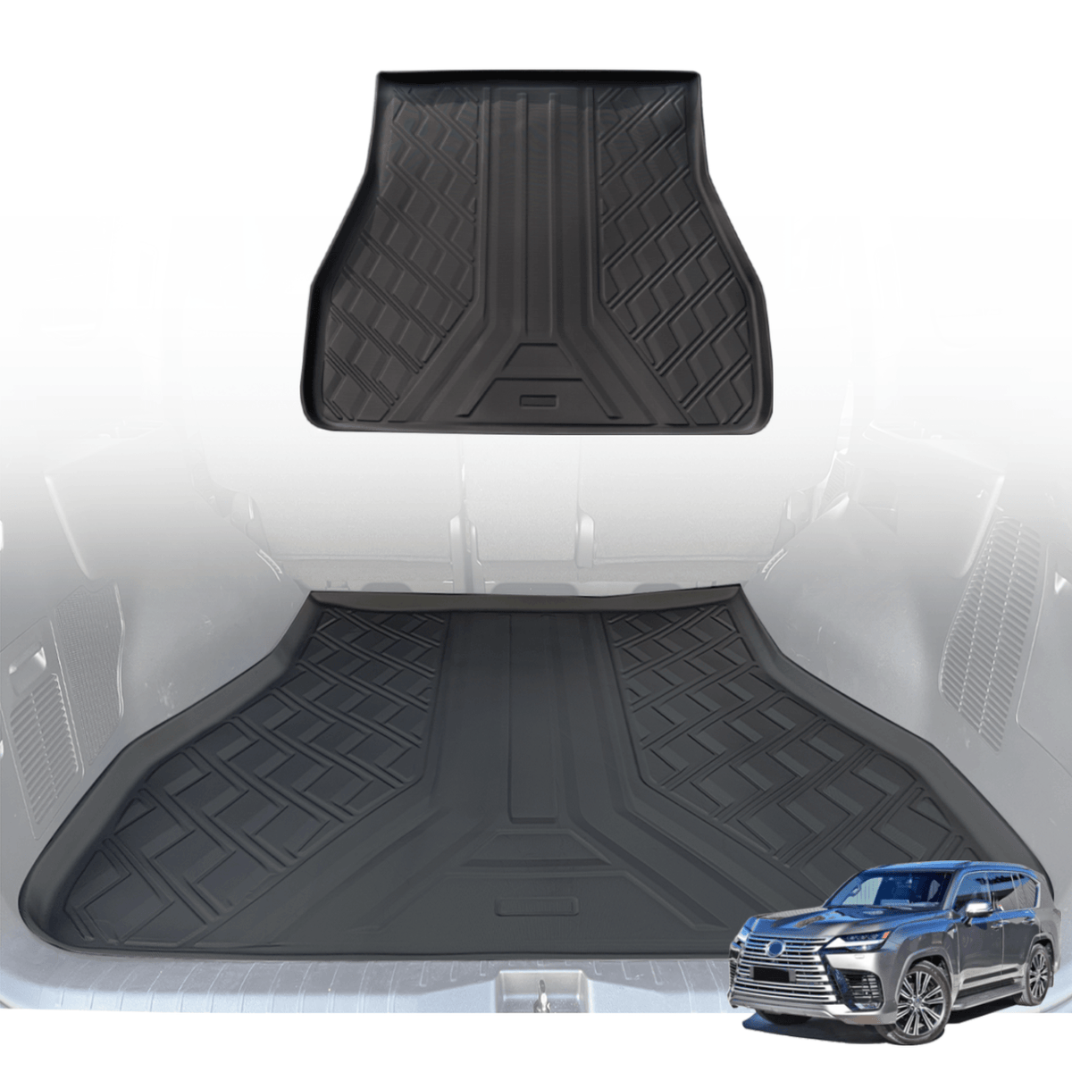 Boot Liner for Lexus LX500d LX600 5 Seats 2021-Onwards – OAD4X4 Accessories