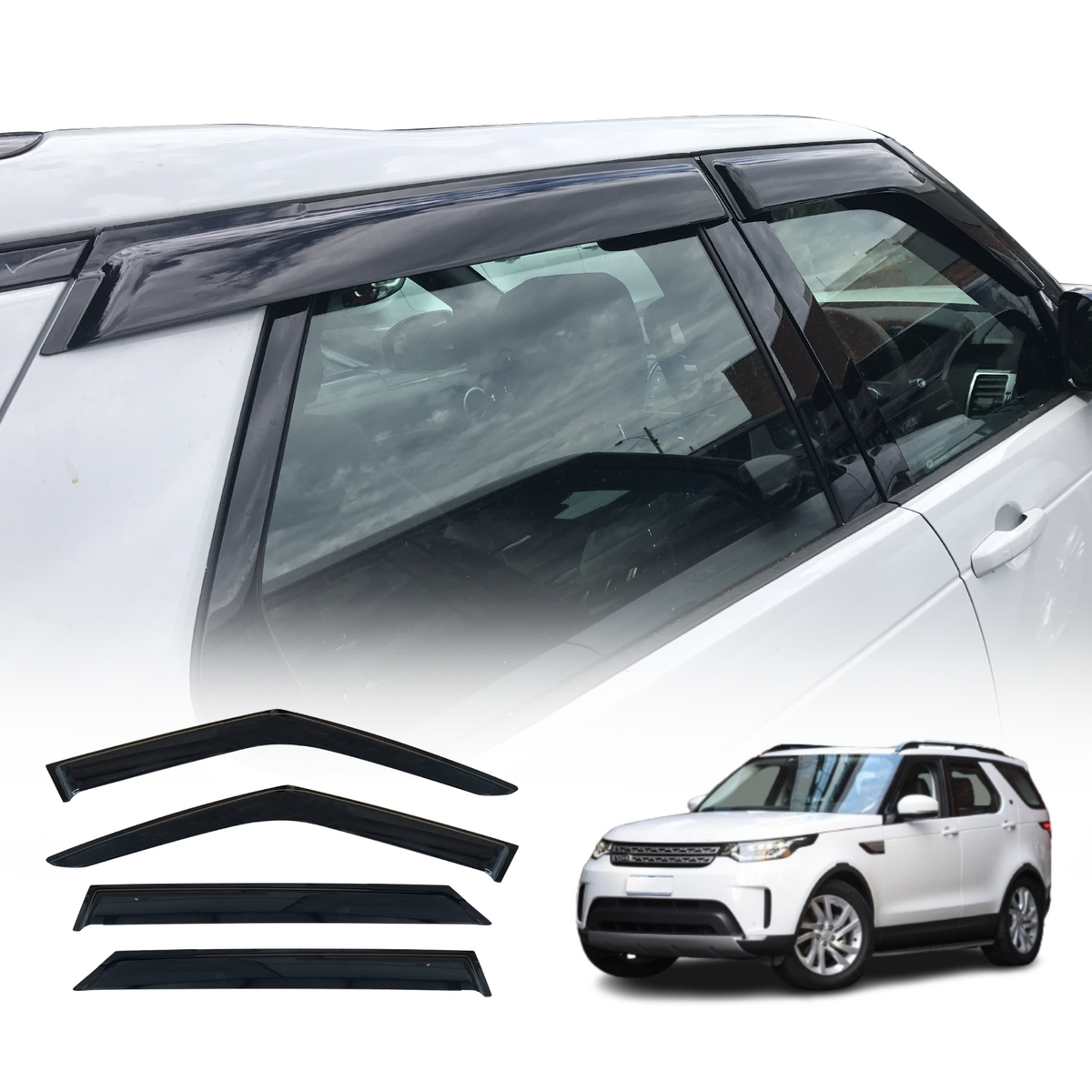 Luxury Weather Shields for Land Rover Discovery 5 2017-Onwards – OAD4X4 ...