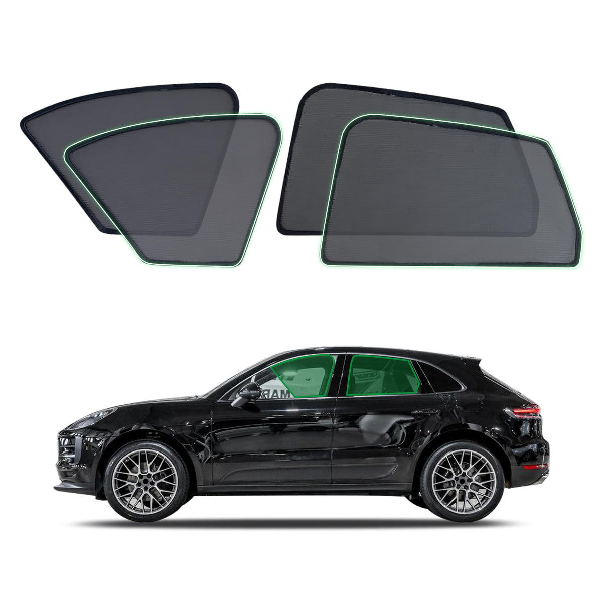 Magnetic Window Sun Shade for Porsche Macan 2014-Onwards – OAD4X4 ...