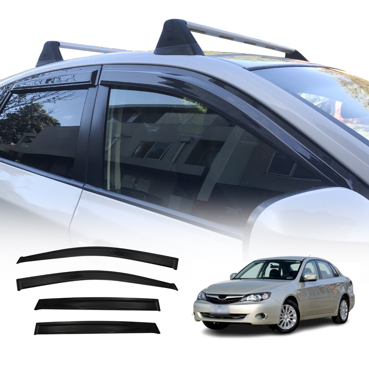 Luxury Weather Shields for Subaru Impreza 2007-2013 – OAD4X4 Accessories